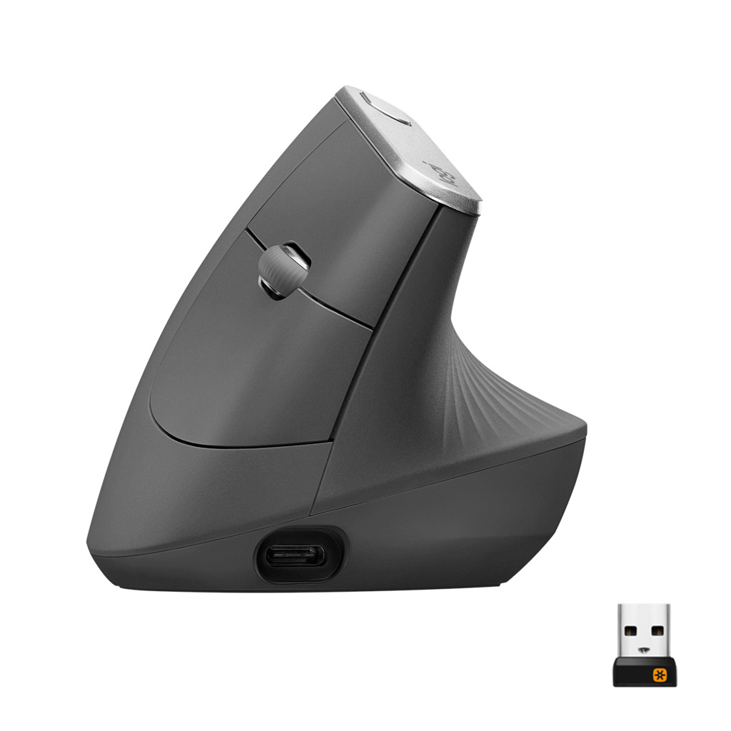 LOGITECH MX Vertical Advanced Ergonomische Muis - Dubbelgaaf